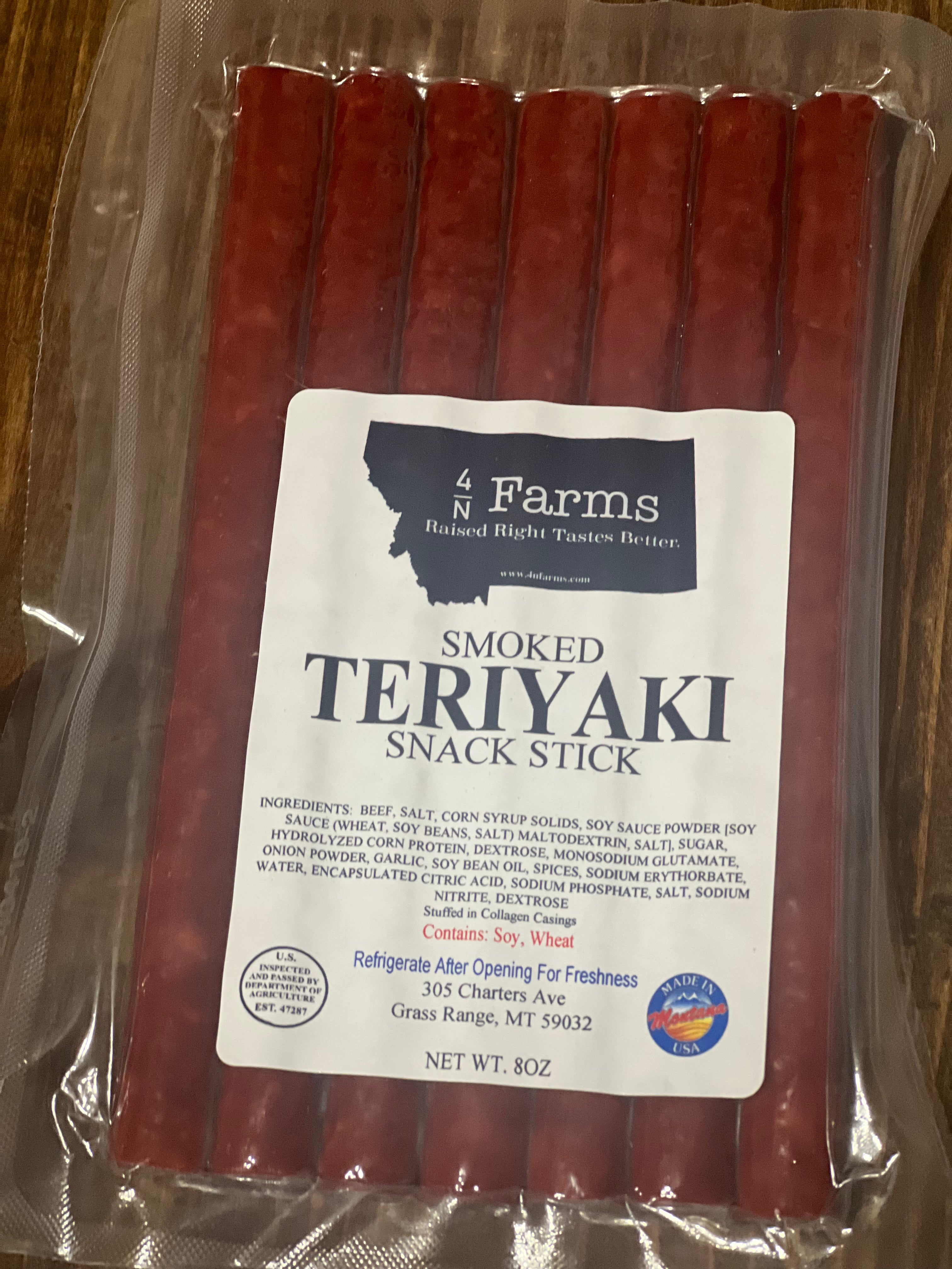4N Farms Montana Beef Snack Sticks